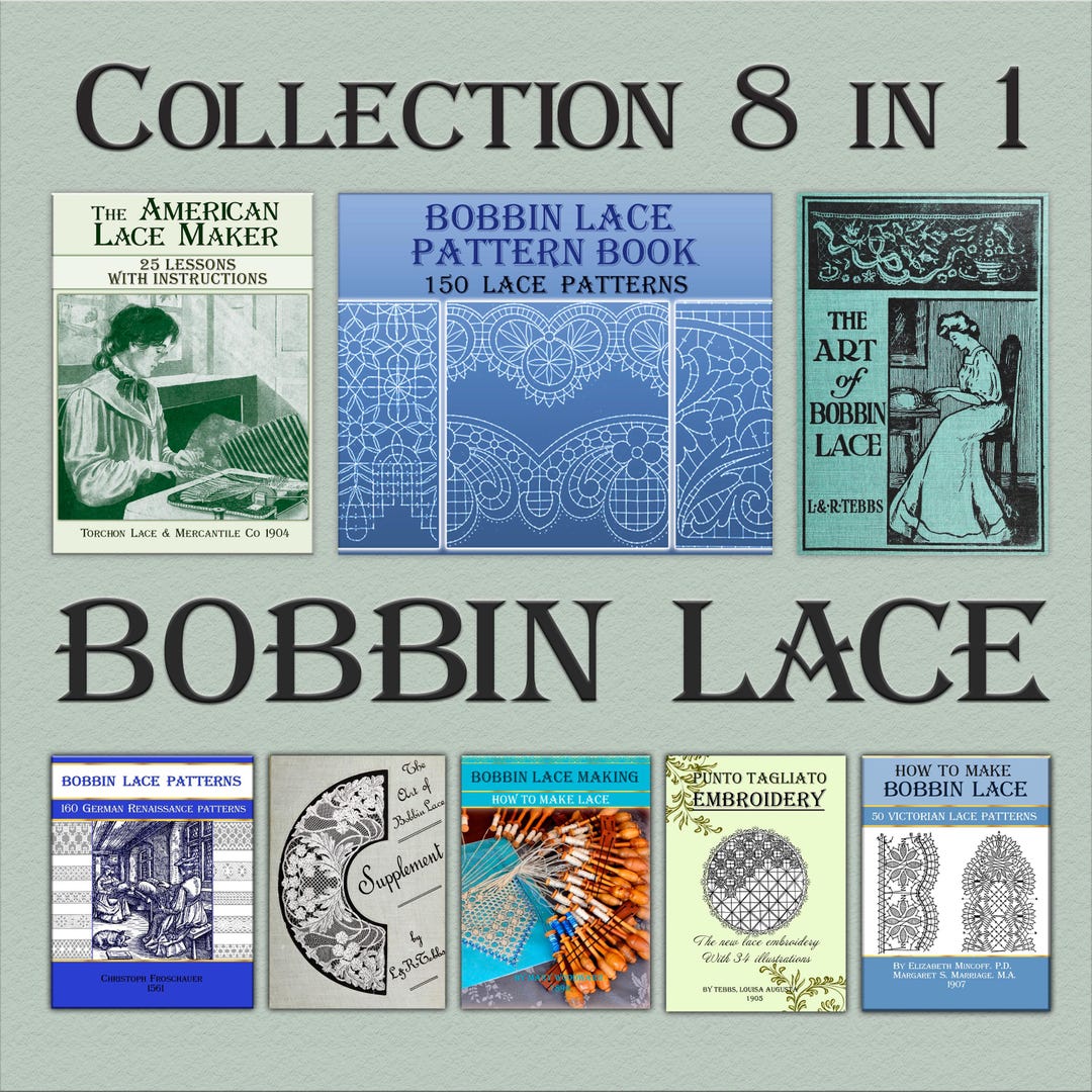 Bobbin Lace Making: Vintage Designs & Patterns (digital Download) - Etsy