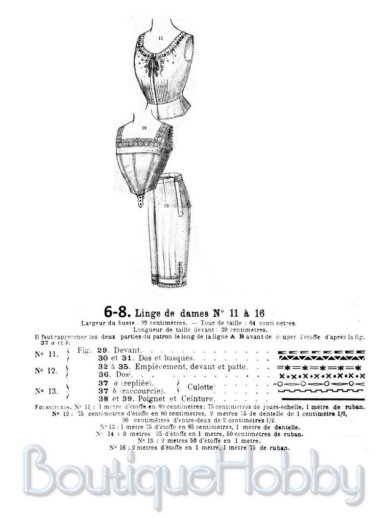 French Sewing Patterns,edwardian Dress,la Mode Illustrée 02-1914 With ...