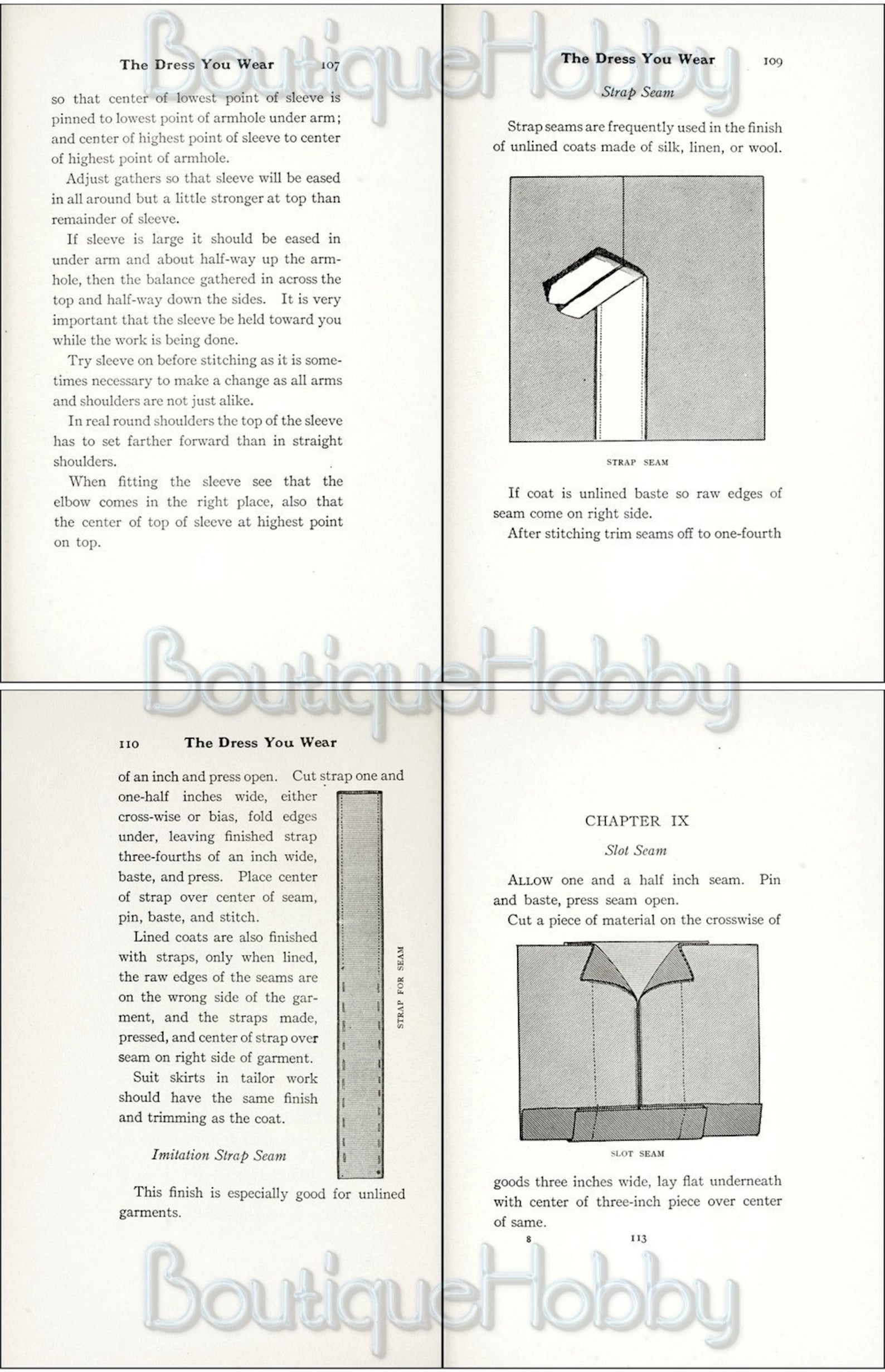 How to Make the Dressvintage Dressmaking Guide Booksewing - Etsy