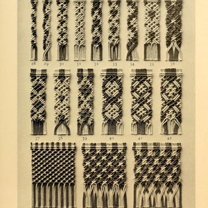 Victorian Macrame Patterns,how to Tutorial Book,macrame for Beginner - Etsy