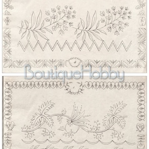 German Hand Embroidery Designs Pattern Book ,vintage Patterns - Etsy