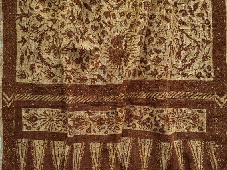 Indonesian Batik Tulis Gedog Tuban, Javanese Woven Cloth, Boho Home ...