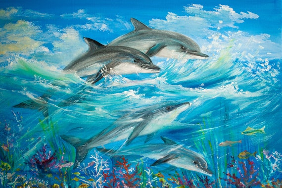 Underwater Animal Painting