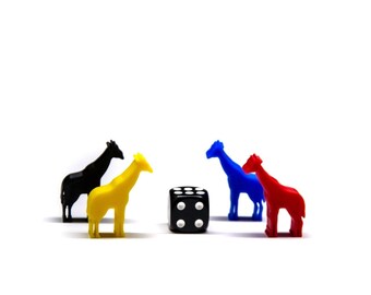 Dwarf Figures Meeples Figurines Worker With Shovel Board Games Tabletop ...