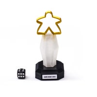 D6 Dice Trophy Ornament Board Game Accessories Winner 1st Player (city ...