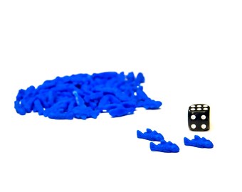 10 Fish Tokens Board Game Upgrade - Etsy