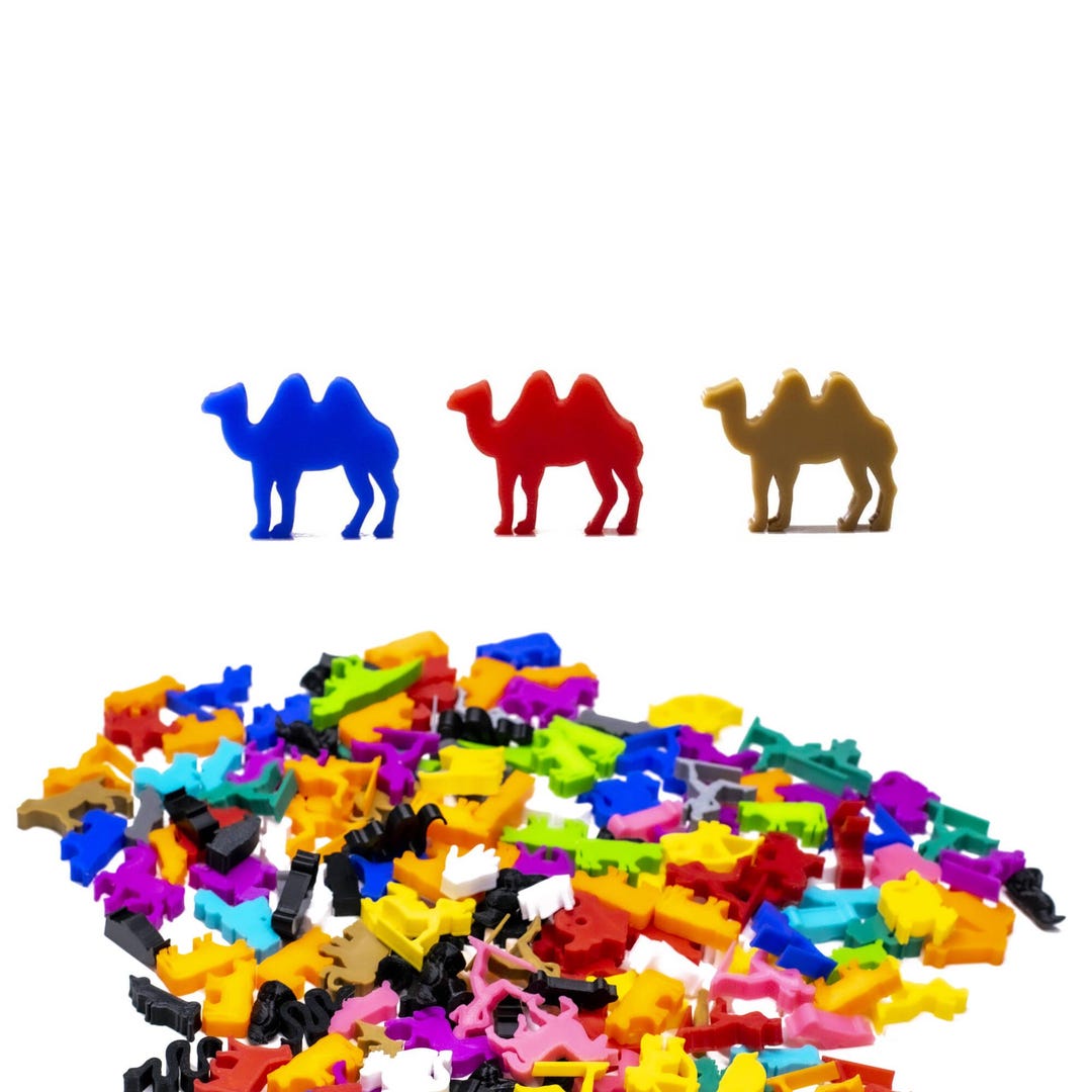 Camel Animal Meeple Figurines for Board Games - Dnd Board Game ...