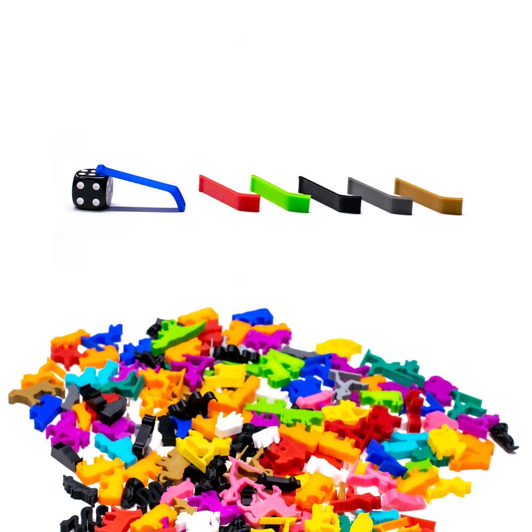 Hockey Stick Meeple Token for Board Games - Dnd Board Game Accessories ...