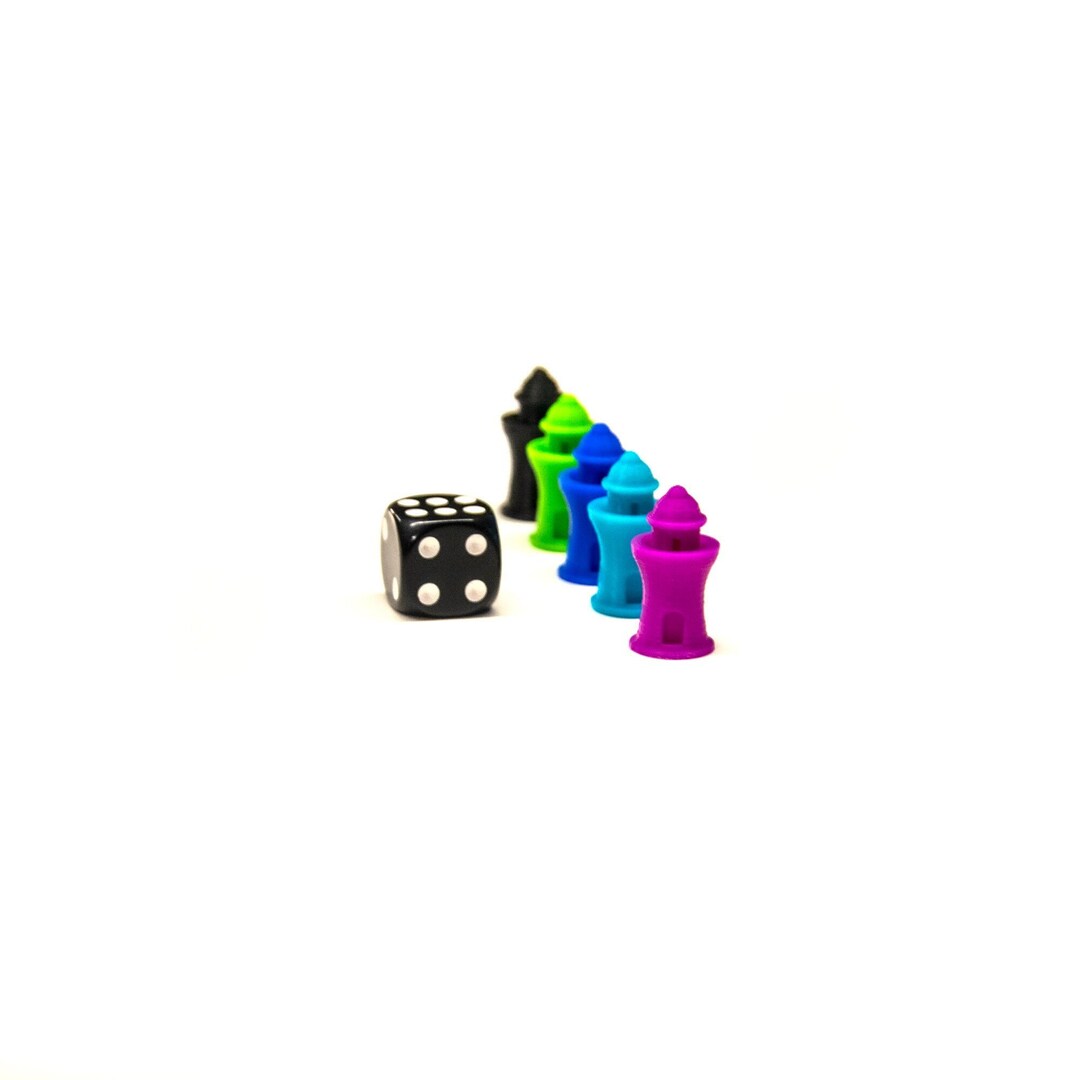 Lighthouse Miniatures Board Games Tower Upgrade Tabletop Game Pieces ...