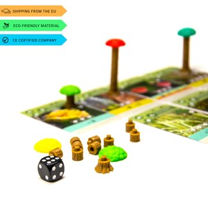 Earth Board Game Upgrade Trees Board Game Accessories - Etsy