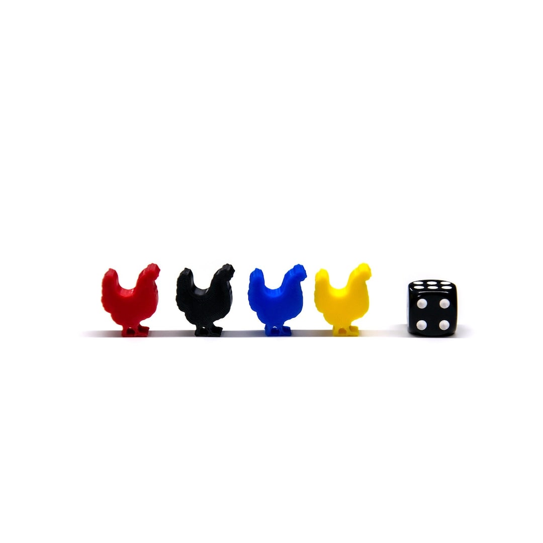 Meeple Chicken Figures Board Games Gaming Bits Meeples Boardgame Game ...
