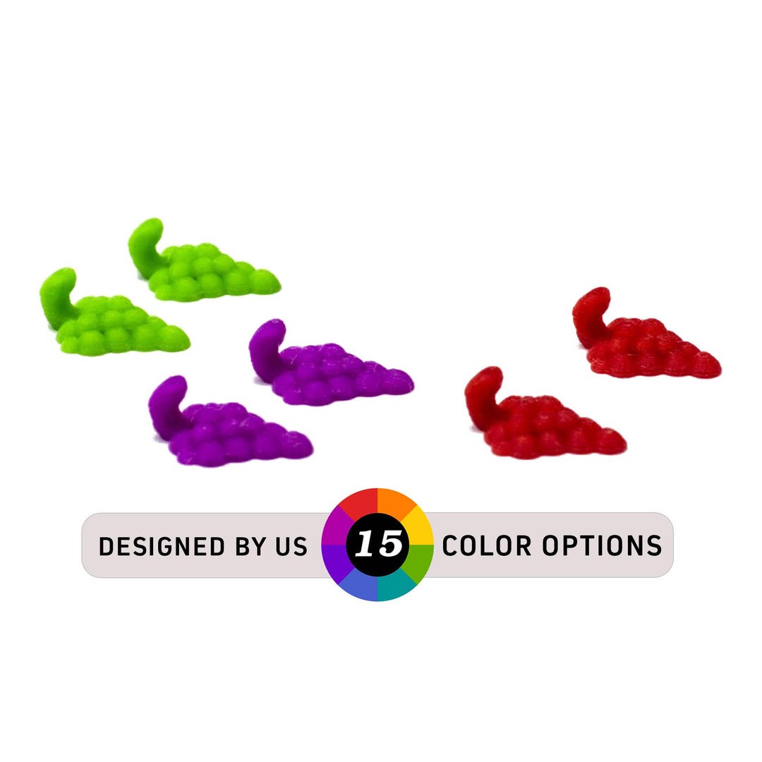 Grape Miniatures | Board Games Gaming Bits Figures Meeples Game Accessory Pieces Replacements ...
