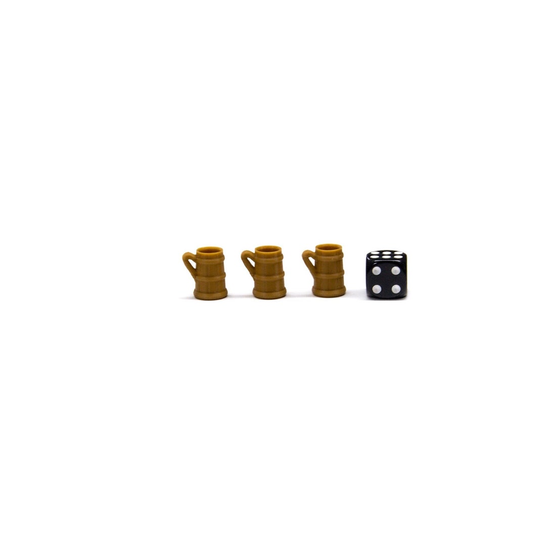 Beer Mug Miniatures Board Games Gaming Bits Meeples Boardgame Game ...