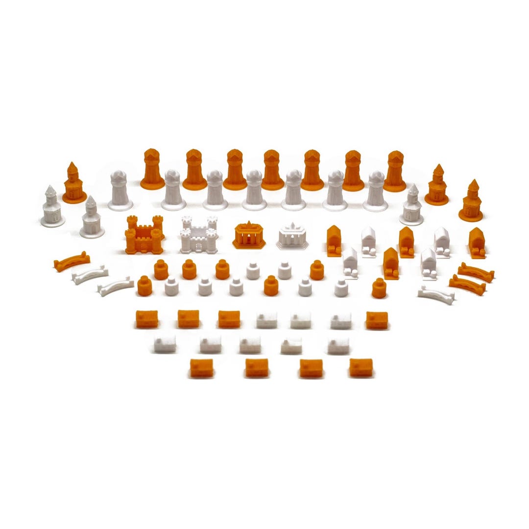 Terra Mystica Upgrade Expansion (68 PCS) - Terra Elements - Board Game ...