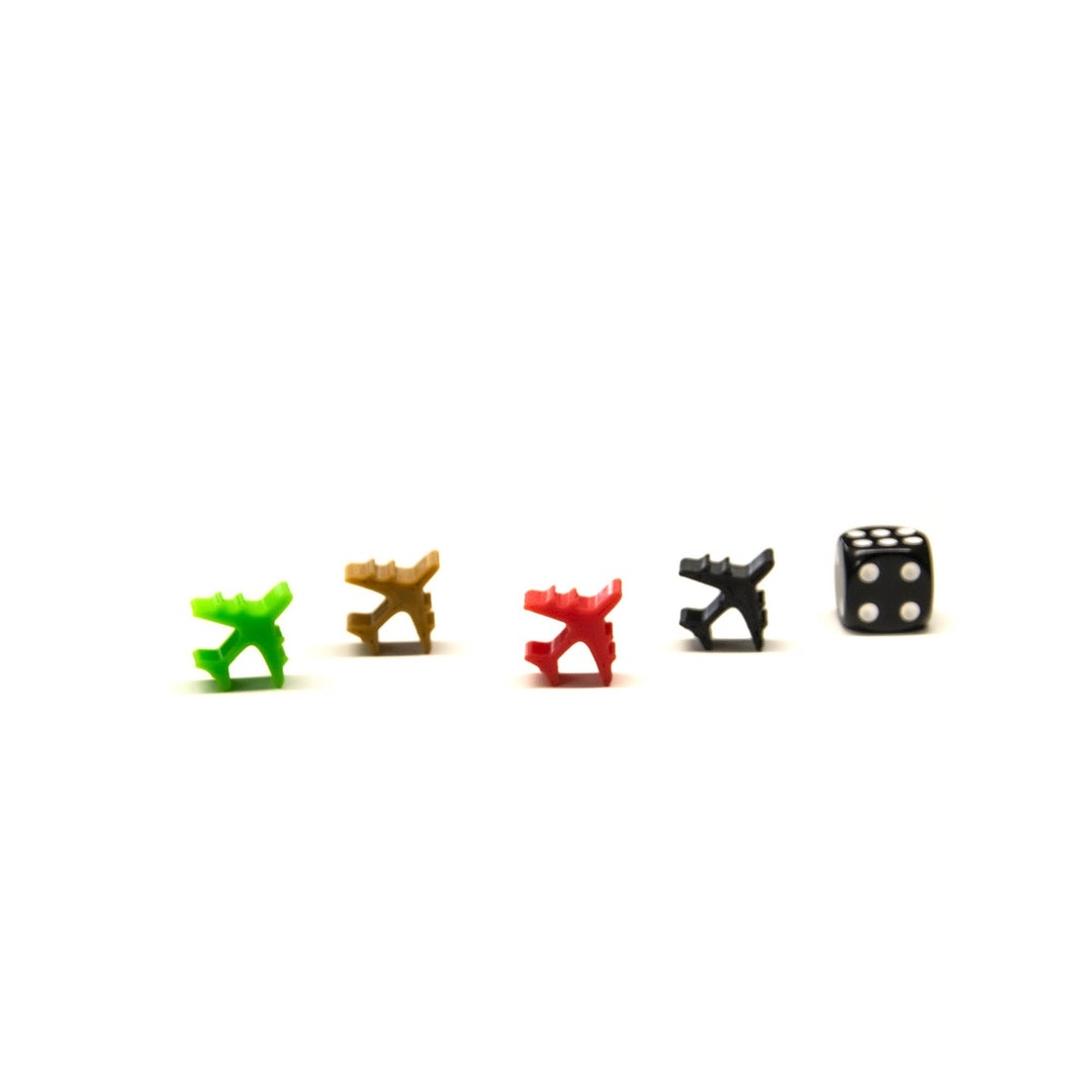 Meeple Airplane Miniatures Board Games Gaming Bits Meeples Boardgame ...