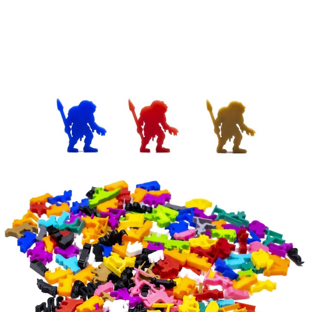 Swamp Creature Monster Meeple Fantasy Token for Board Games - Board ...