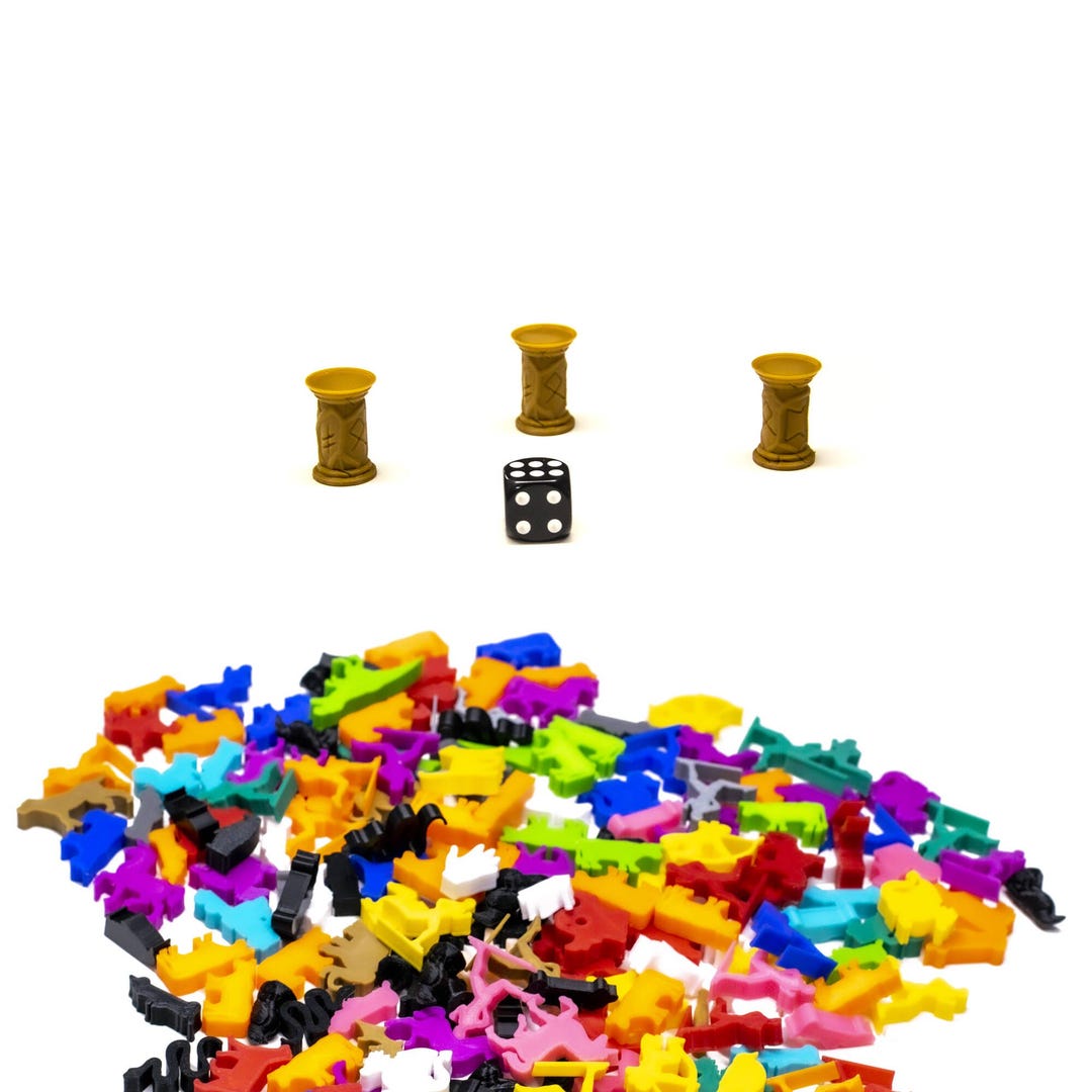 Pillar Column Miniatures | Board Games Gaming Bits Figures Meeples Game ...