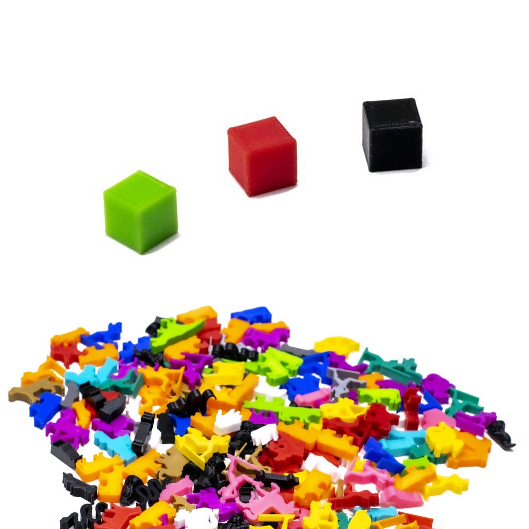Cube 10mm Resource for Board Games - Dnd Board Game Accessories Pieces ...
