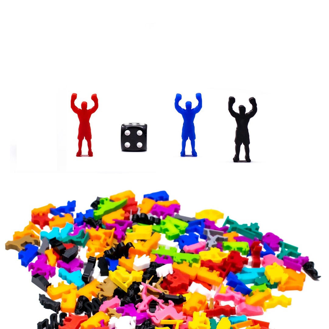 Champion Boxer Figures for Board Games - Dnd Board Game Accessories ...