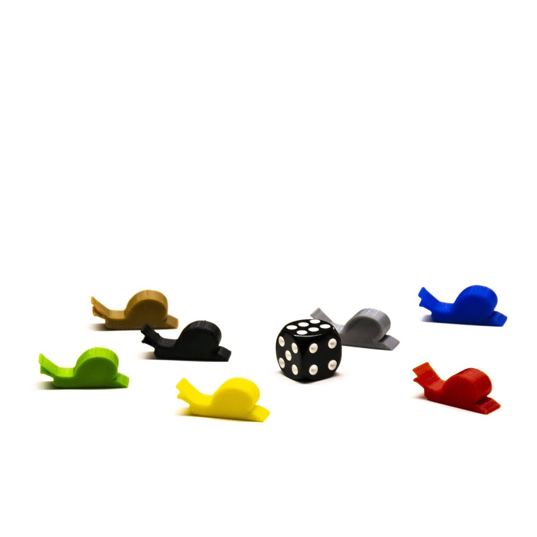 Meeple Snail Figures | Board Games Game Dnd Accessories Gifts Bits ...