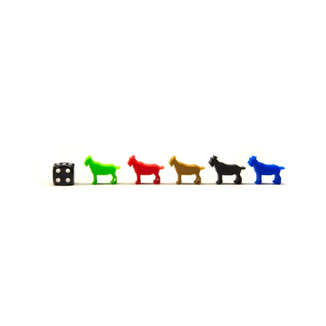 Goat Figures Board Games Meeple Tokens Figurines Miniatures Tabletop ...