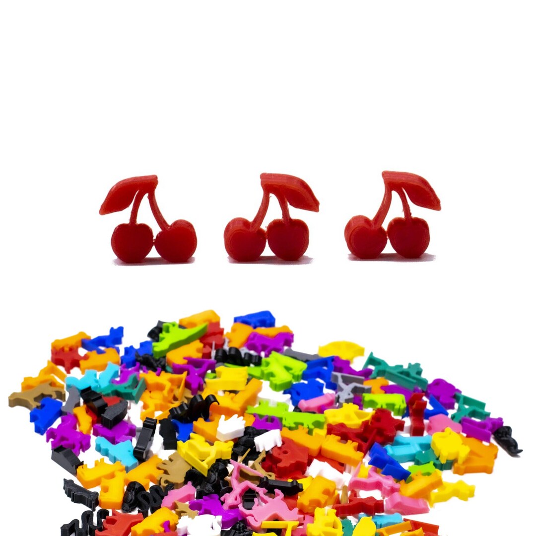 Cherry Food Resource Tokens - Board Game Upgrade - Etsy