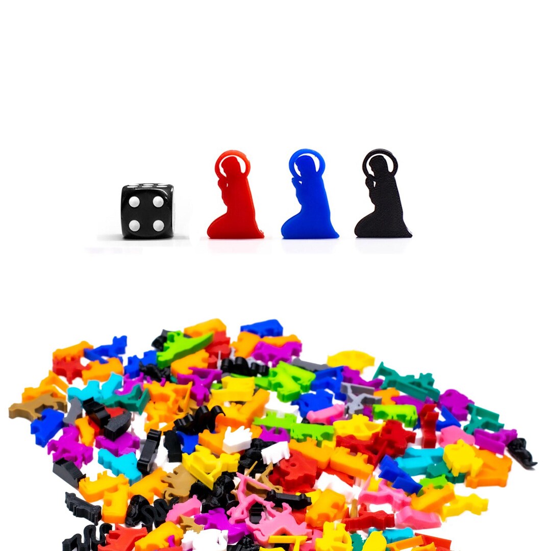 Meeple Jesus Christ Figures | RPG Campaign Miniatures and Tabletop Set ...