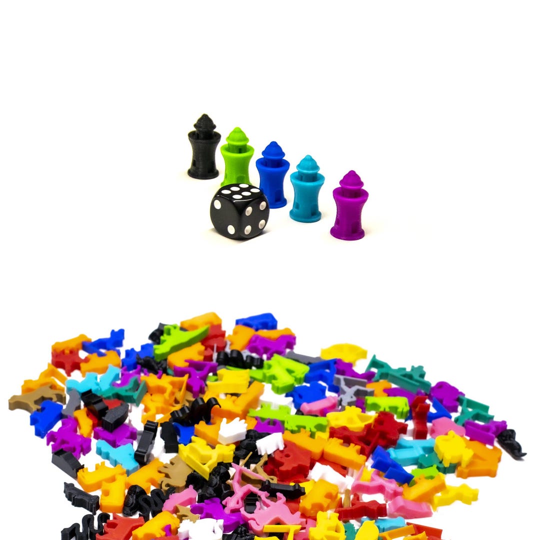 Lighthouse Board Games Gaming Bits Figures Meeples Game Accessory ...