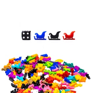 Christmas Sled Tokens for Board Games - Dnd Board Game Accessories ...