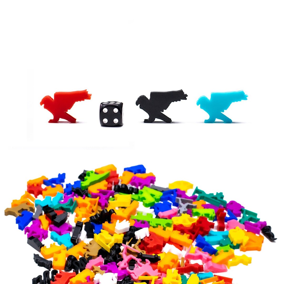 Meeples Eagle Bird Animal Figures | Board Games Game Dnd Accessories ...
