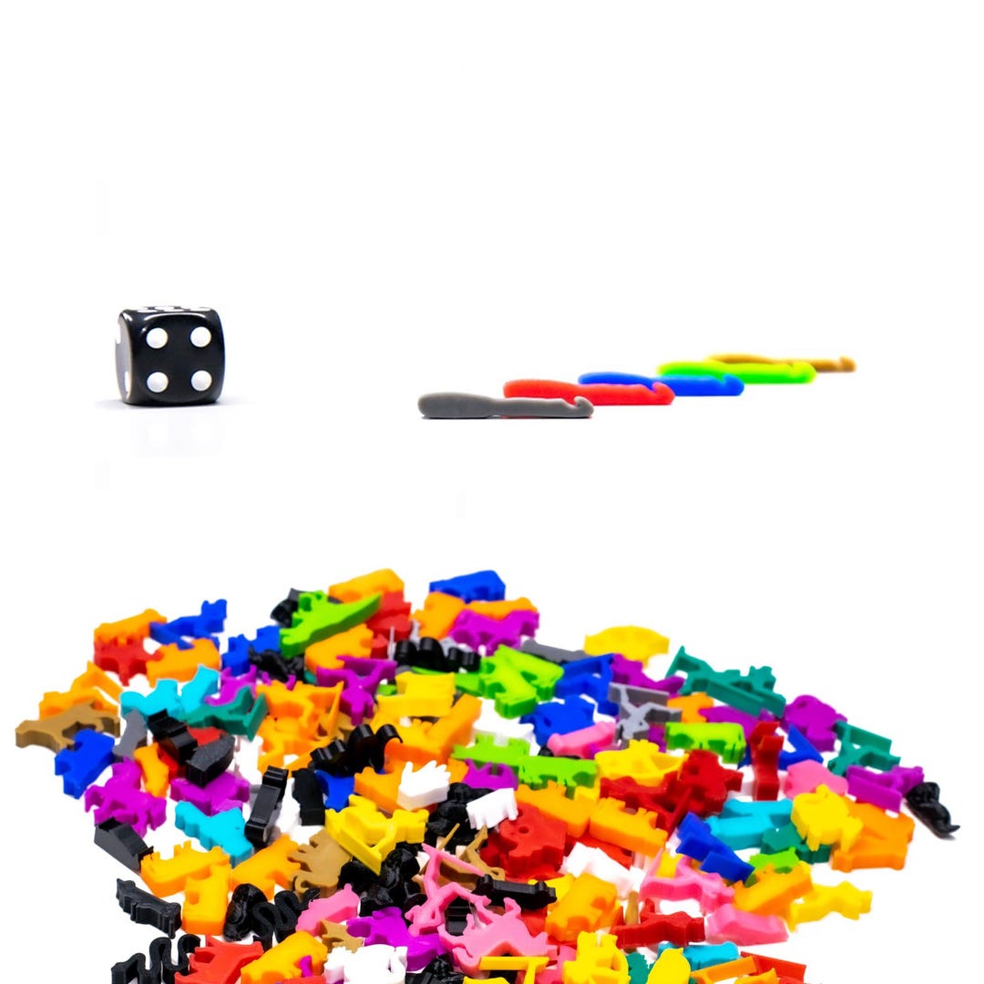 Meeples Crochet Hook, Needle Token | Board Games Game Dnd Accessories ...