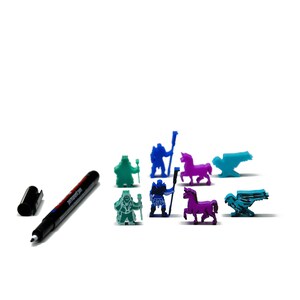 Swan Animal Meeple Figures for Board Games - Dnd Board Game Accessories ...