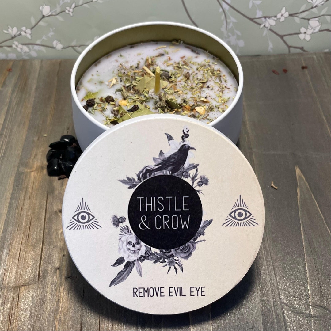 Negative Energy Removal Spell Candle | Hex Breaking, Evil Eye ...