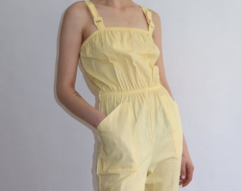Yellow Overalls - Etsy