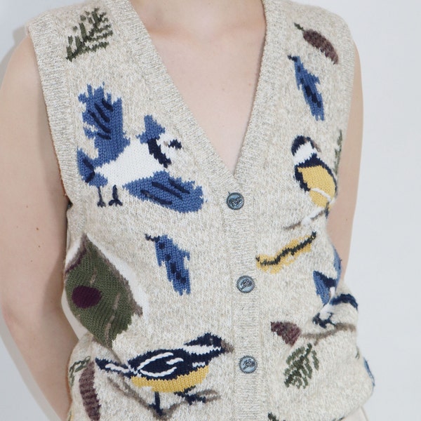 Bird Vest - Etsy