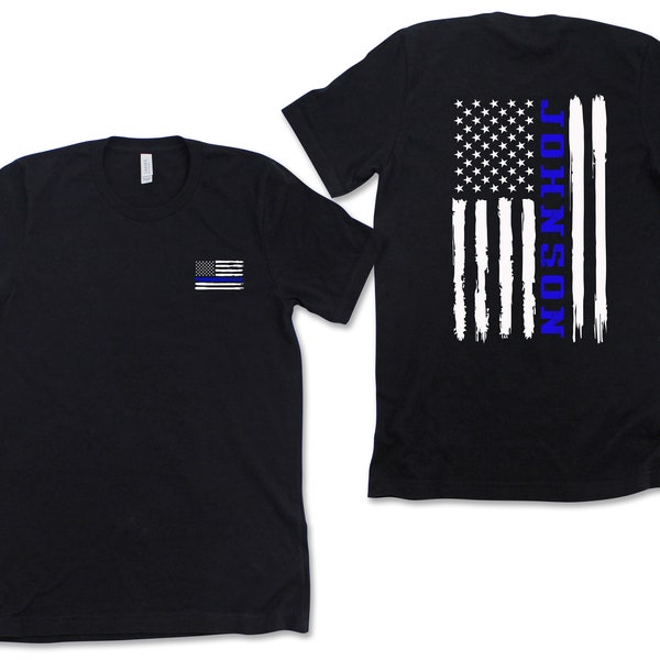 Blue Line Shirts - Etsy