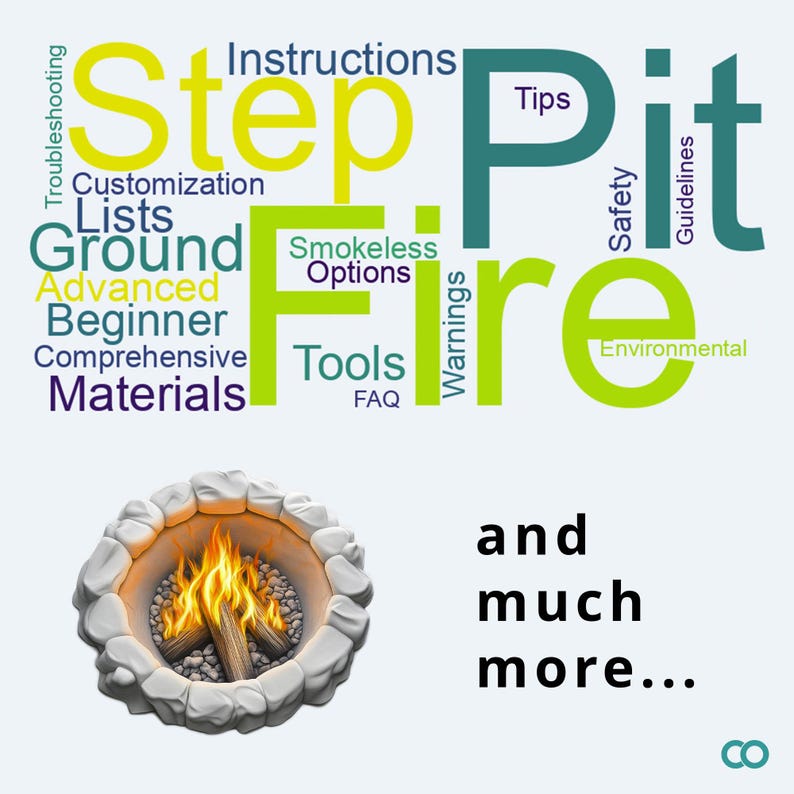 DIY Fire Pit Guide How to Fire Pit Step-by-step Instructions, Enhanced ...