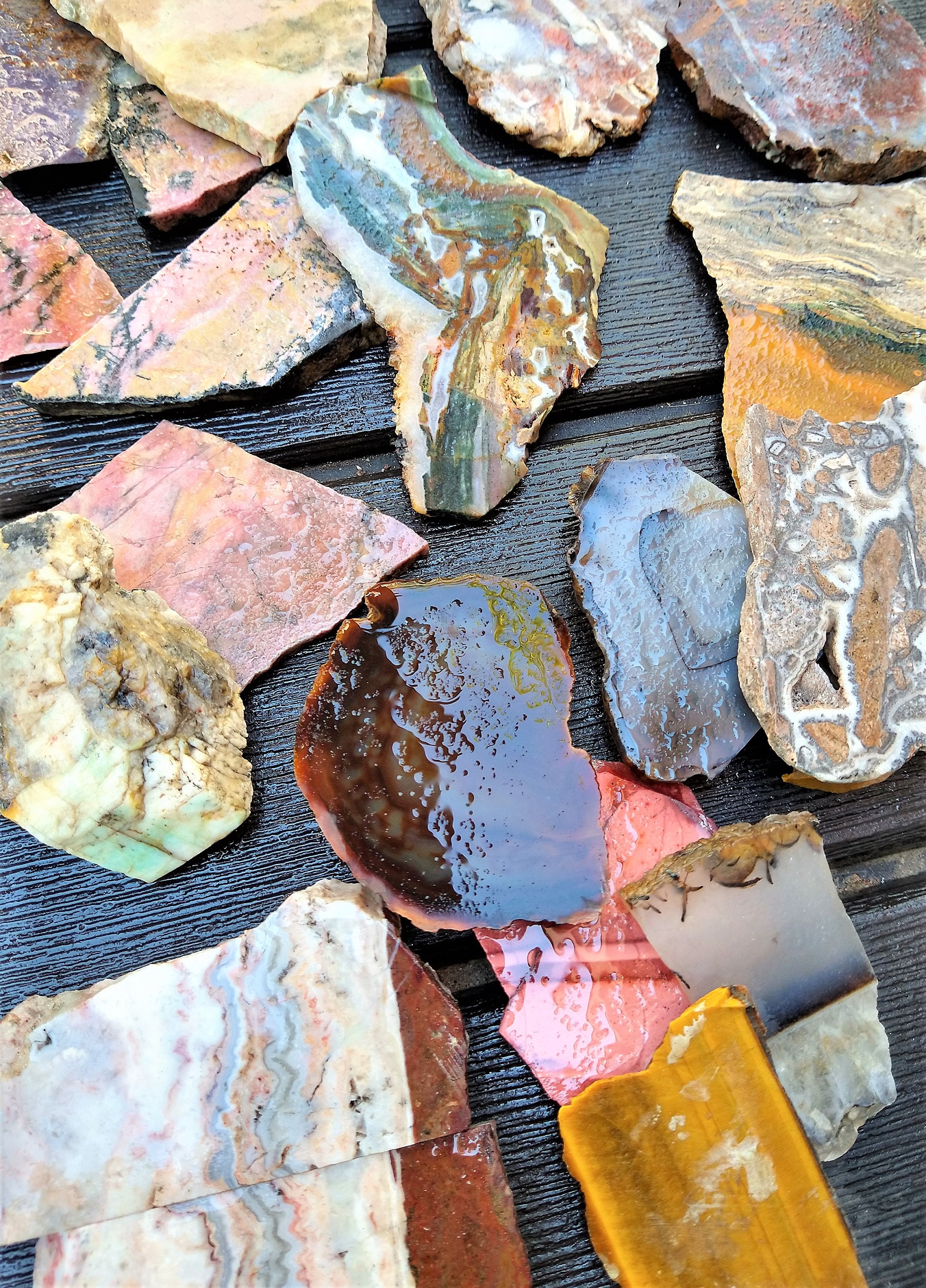 Cabbing Slabs, Lapidary Supply, Agates, Jaspers, Petrified Wood ...