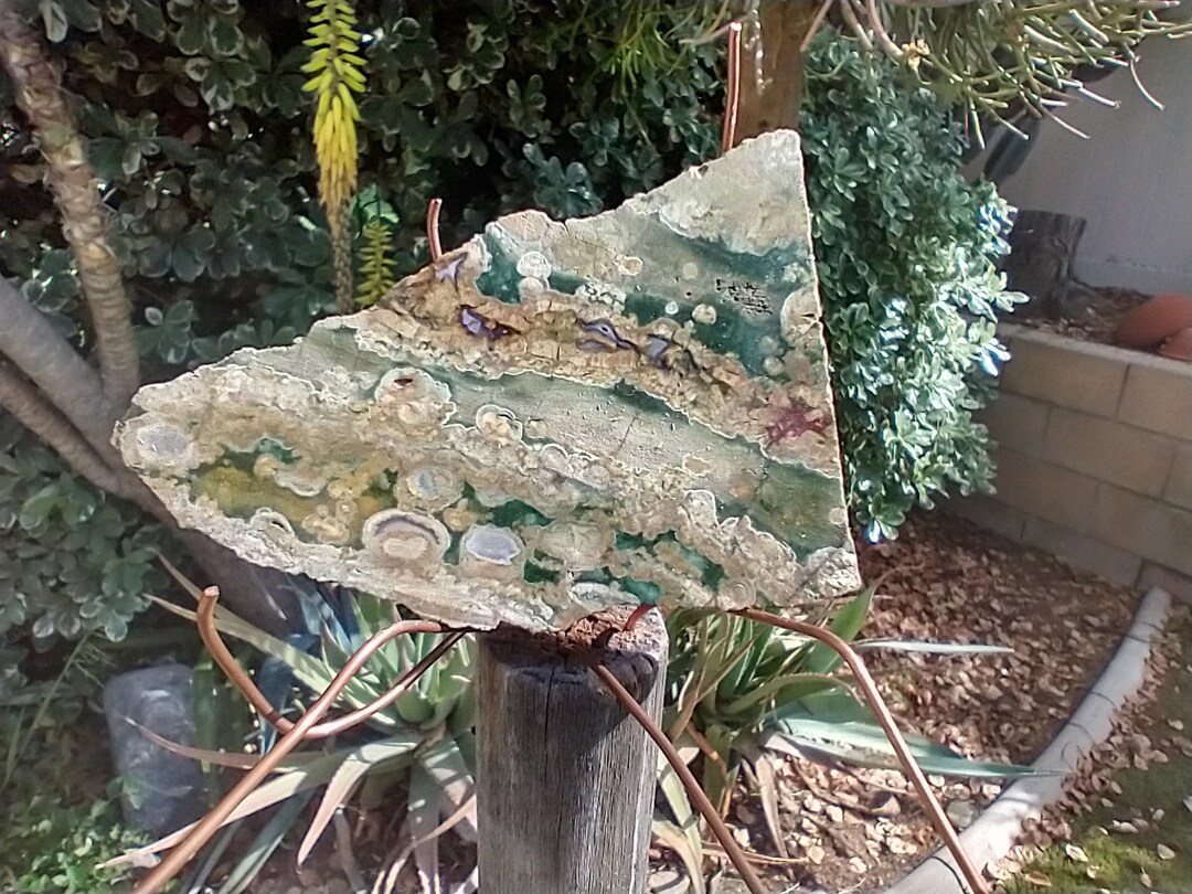 Rainforest Jasper Mined at Mt Hay, 38 Kms West of Rockhampton in ...