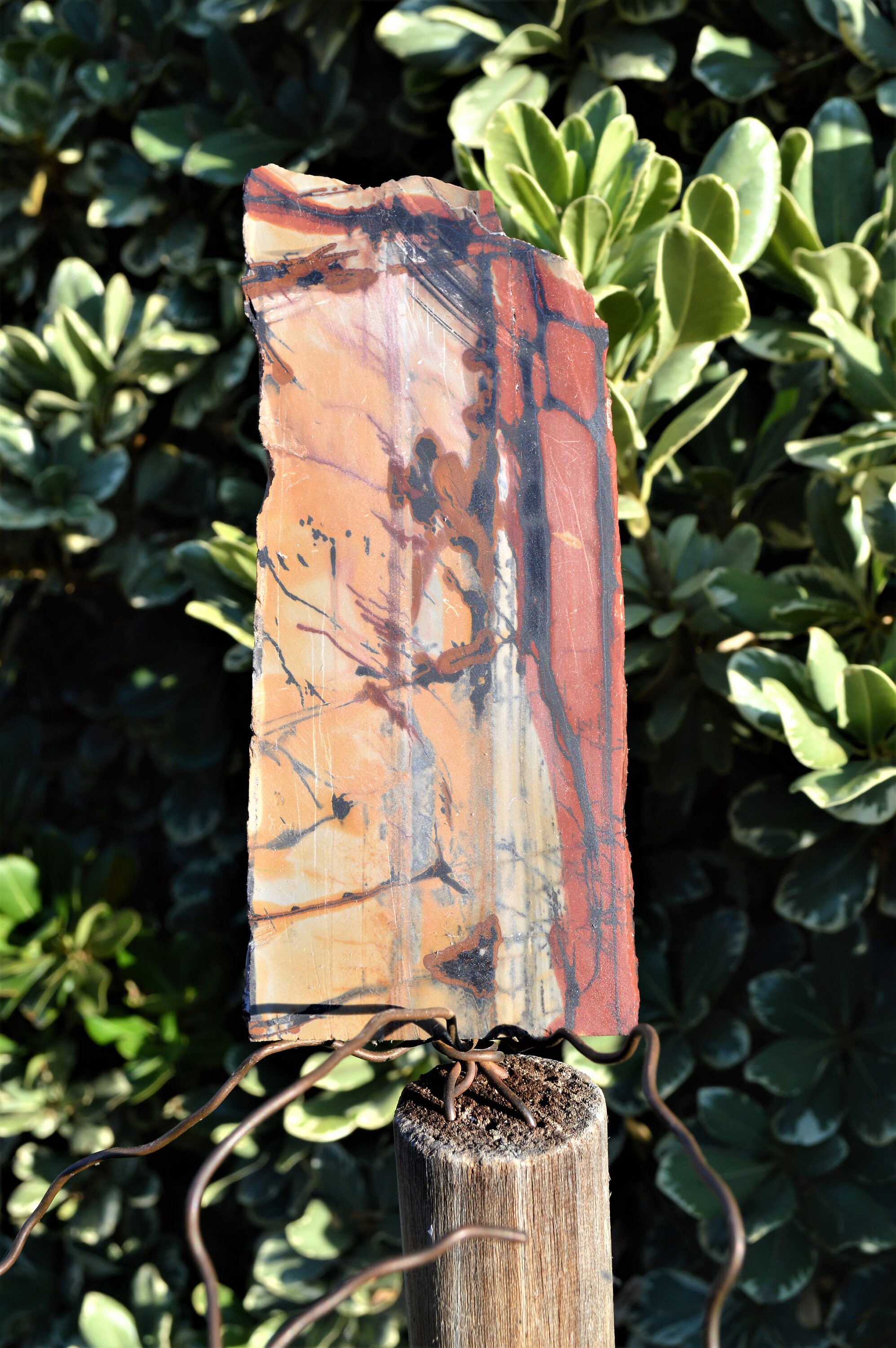 IPS20-12: RARE Colorful Indian Paint Stone. This Example From Death ...