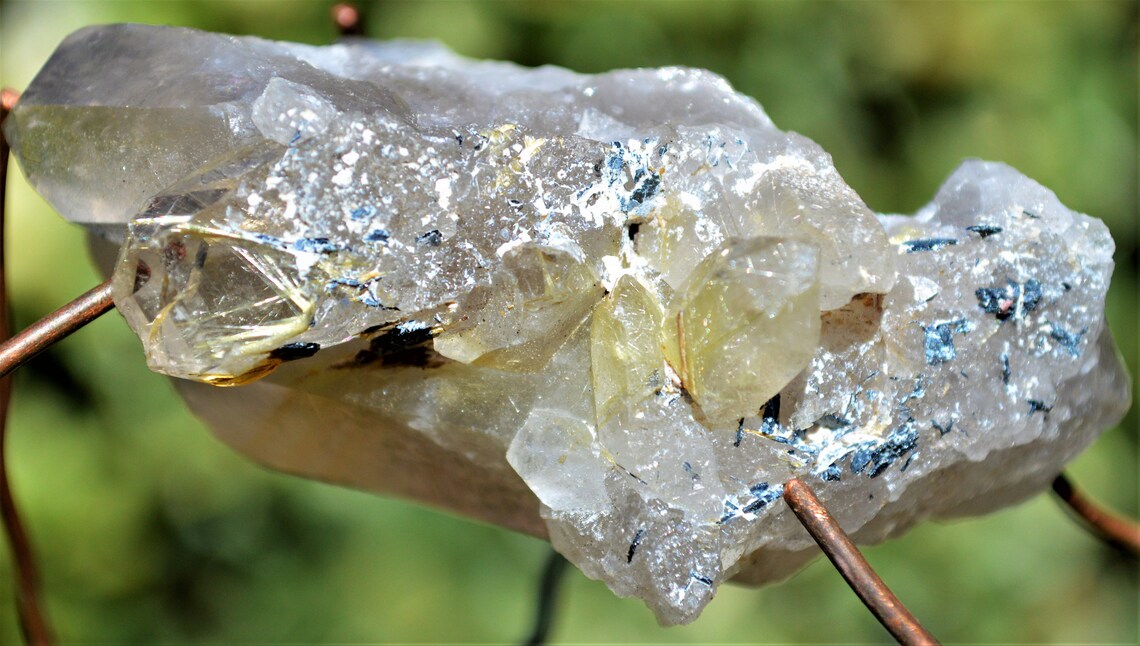 BRQ-18-01: the Most Famous rutilated Quartz Deposit Lies in | Etsy