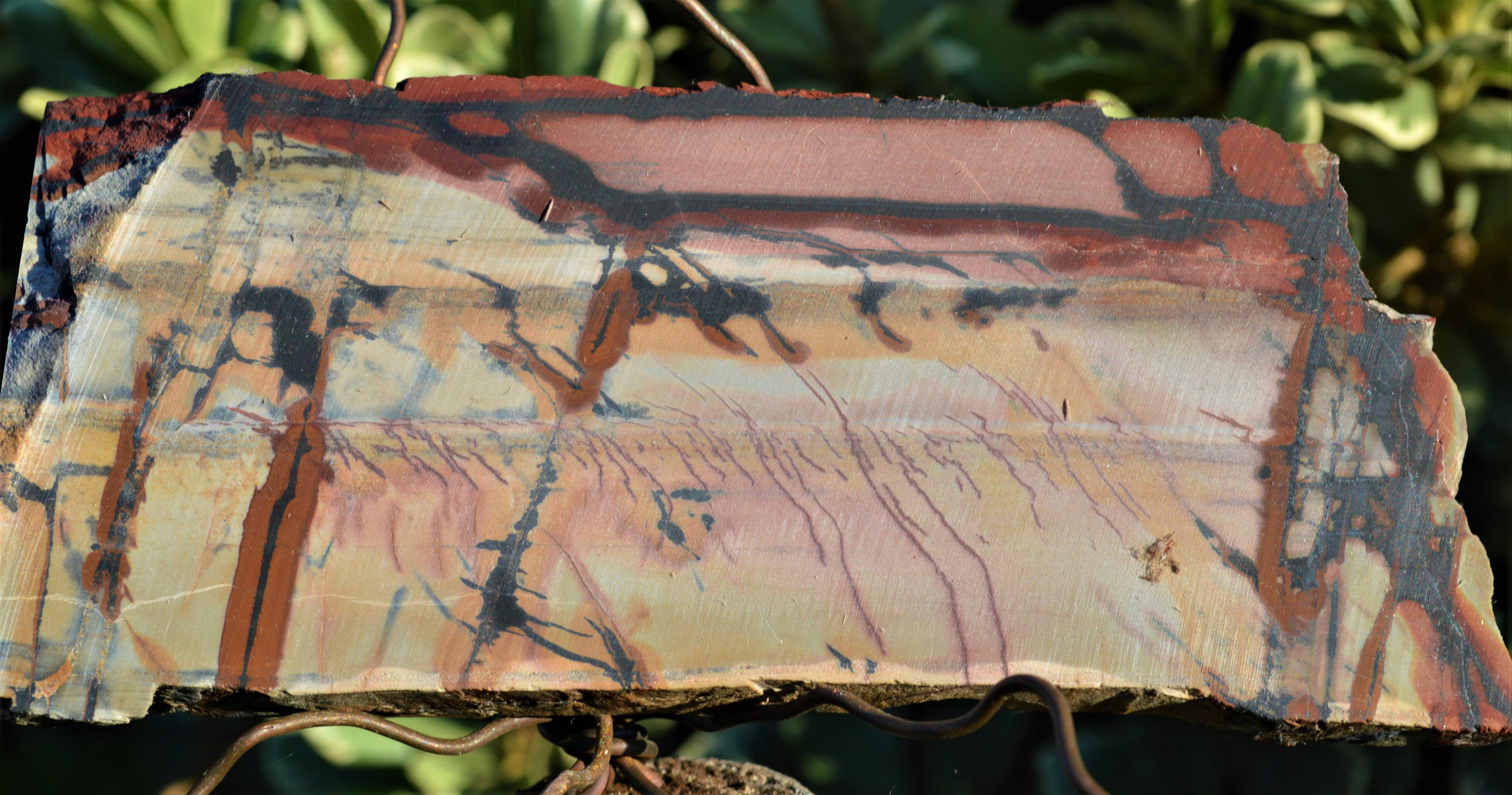 IPS20-12: RARE Colorful Indian Paint Stone. This Example From Death ...