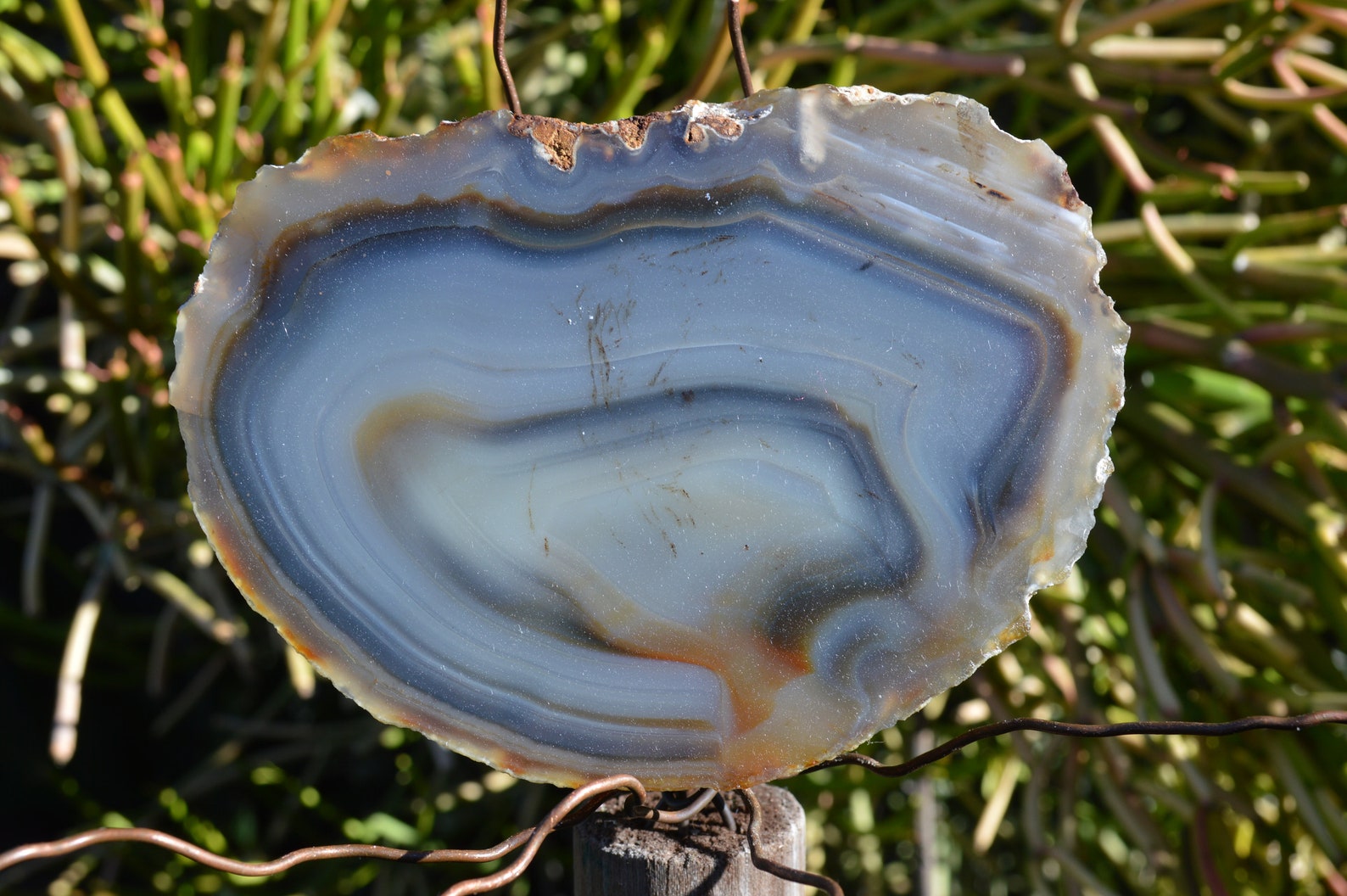 Banded Agate Nodule Half. Great Banding Very Solid. 1.7 Lbs - Etsy