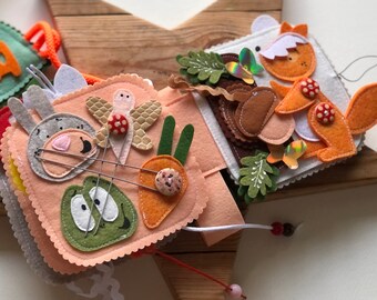 Felt Activity Book | Etsy