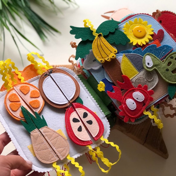 Quiet Felt Book - Etsy