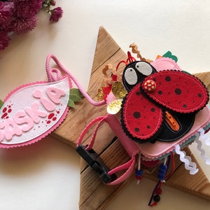 Personalised Felt Quiet Book From 6 Month to 2 Years,educational Felt ...