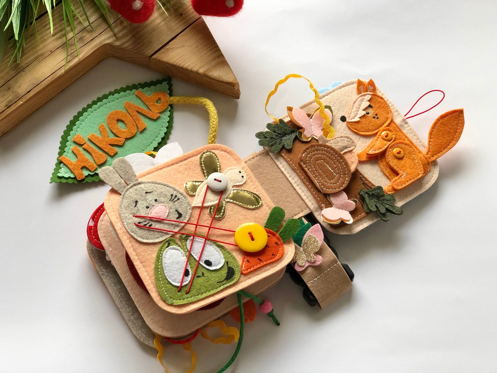 Quiet Book Quiet Book From 1 Year to 3 Years Educational - Etsy