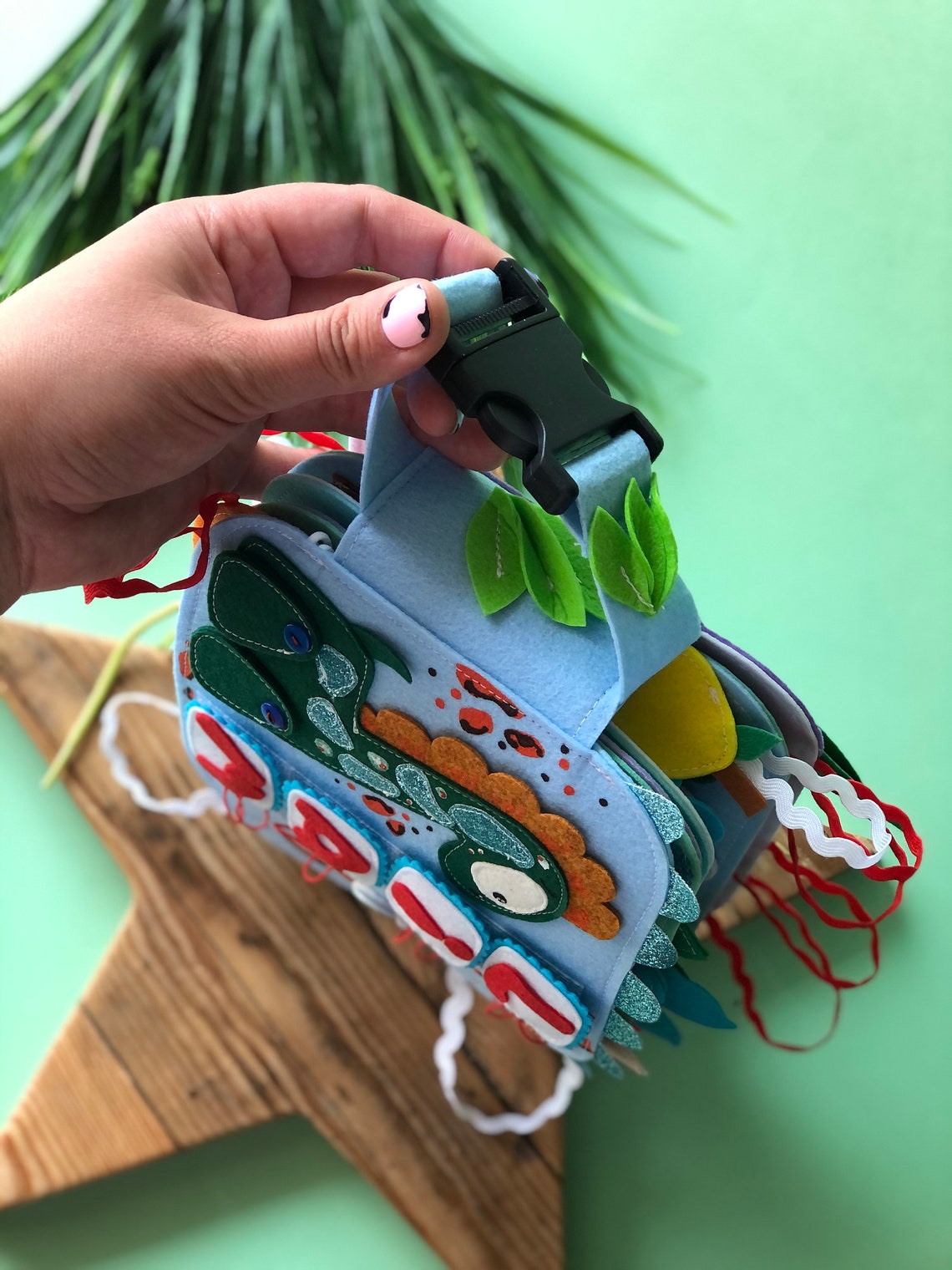 Personalised Quiet Book Sensory Soft Felt Book for Kids | Etsy