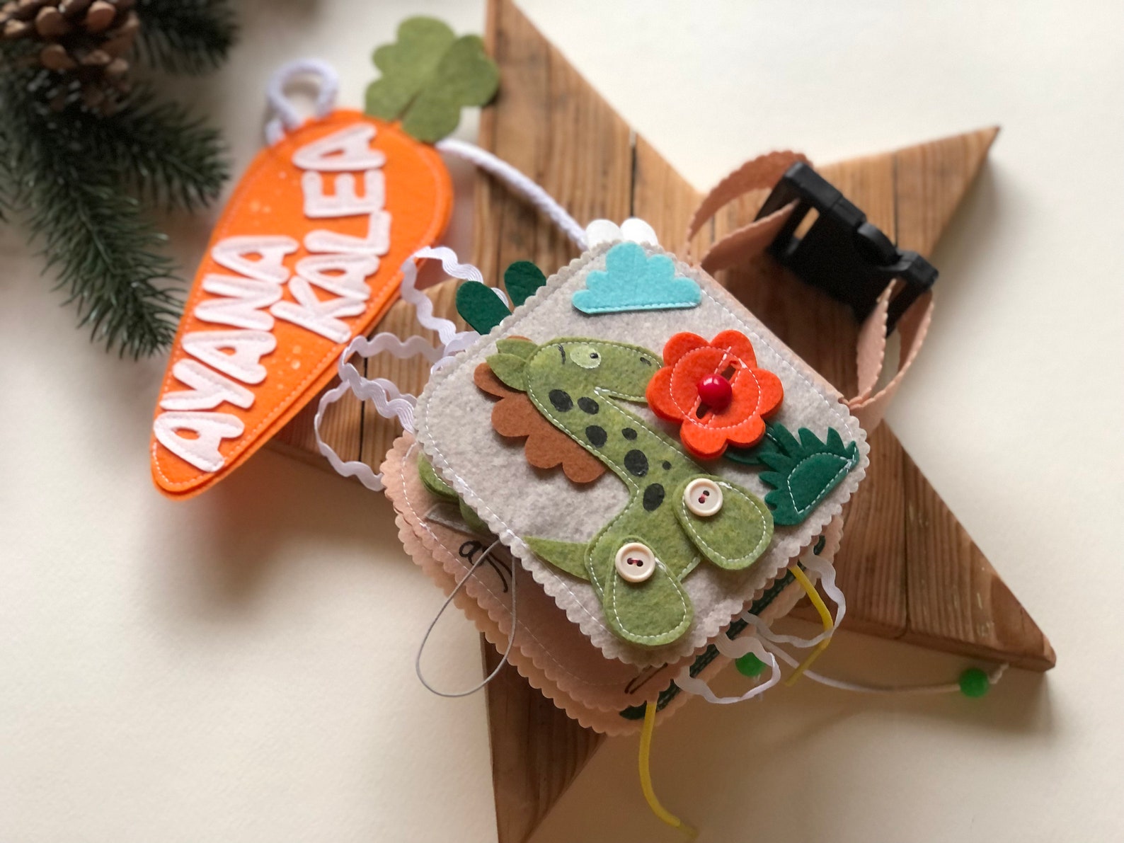 Personalised Felt Quiet Book From 6 Month to 2 Years - Etsy