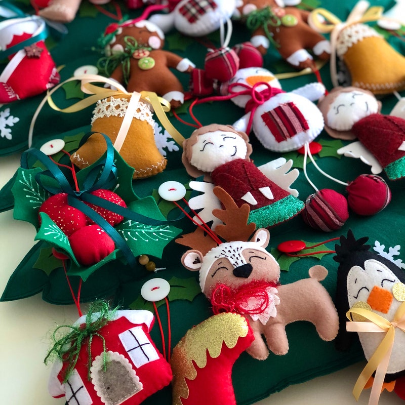Felt Advent Calendar - Etsy